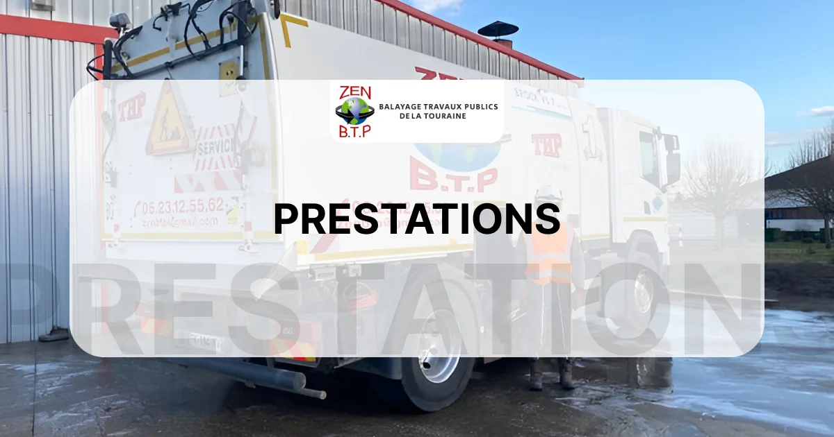 ZEN BTP - Balayage et rabotage à La Croix-en-Touraine, près de Tours